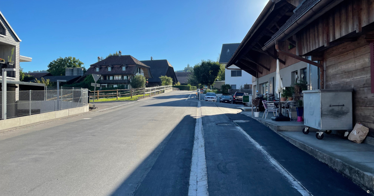 Neubau Gehweg entlang Chäsereiweg | Gemeinde Wichtrach